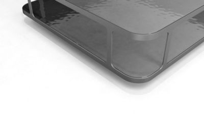 CASCADE table basse - verre bullé | Roche Bobois