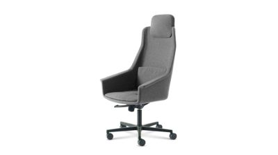 LENNY high back desk armchair | Roche Bobois