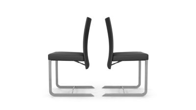 Chair - chrome-plated base