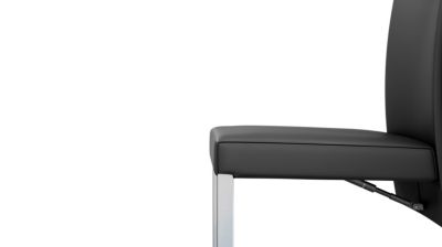 Chair - chrome-plated base