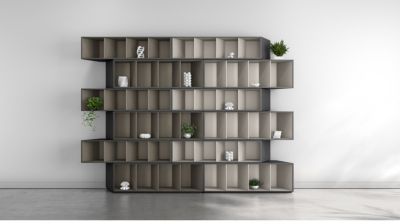 Bookcase 1 element - without lighting