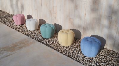 ottoman - méridien matelassé fabric