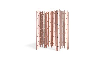 BAMBOO MOOD Biombo lacado coral | Roche Bobois