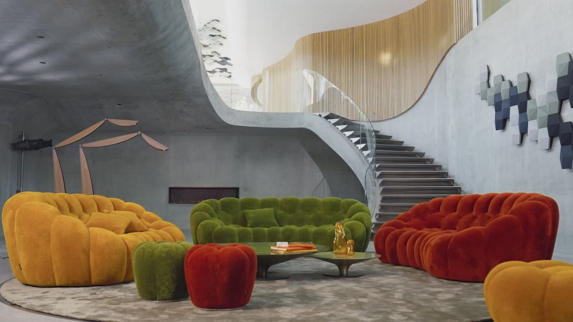 OVNI UP Round coffee table | Roche Bobois OVNI UP Round coffee table | Roche Bobois