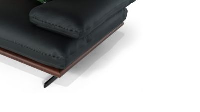 Large 3-seat sofa - wooden base