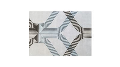 OPTIC GREY rug | Roche Bobois