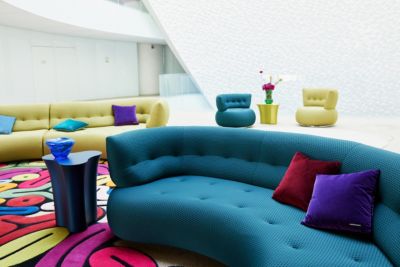 4-seat 1-arm unit, right armrest