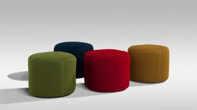 BALLOON Pouf - Cuir N°1