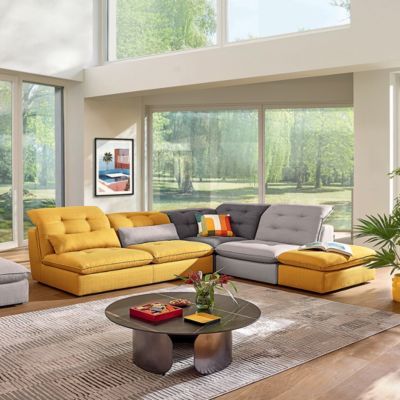 Canape Modulable Cuir Center
