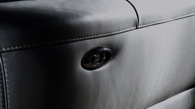 PASSING Canapé 3 places relaxation 100% cuir - Cuir Center