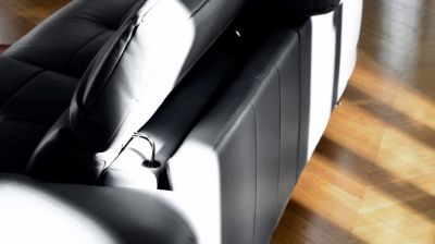 PASSING Canapé 3 places relaxation 100% cuir - Cuir Center