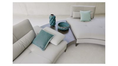 SCENARIO 2 Large 4-seat 1-arm unit, right arm, rounded | Roche Bobois