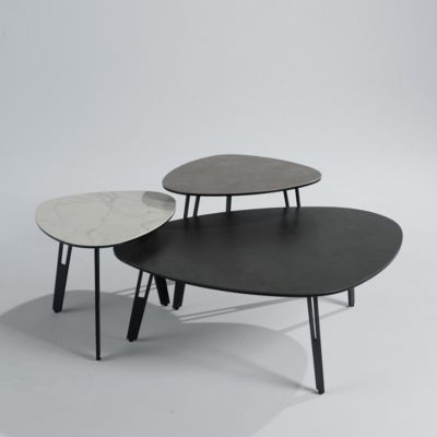 Table basse de salon - Cuir Center