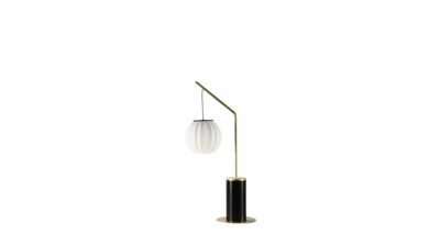MEI Black table lamp | Roche Bobois