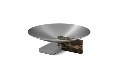 VESTALE cocktail table - Home Brown marble. | Roche Bobois